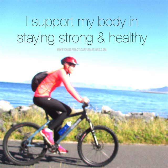 Support your body by staying strong & healthy with exercise ...