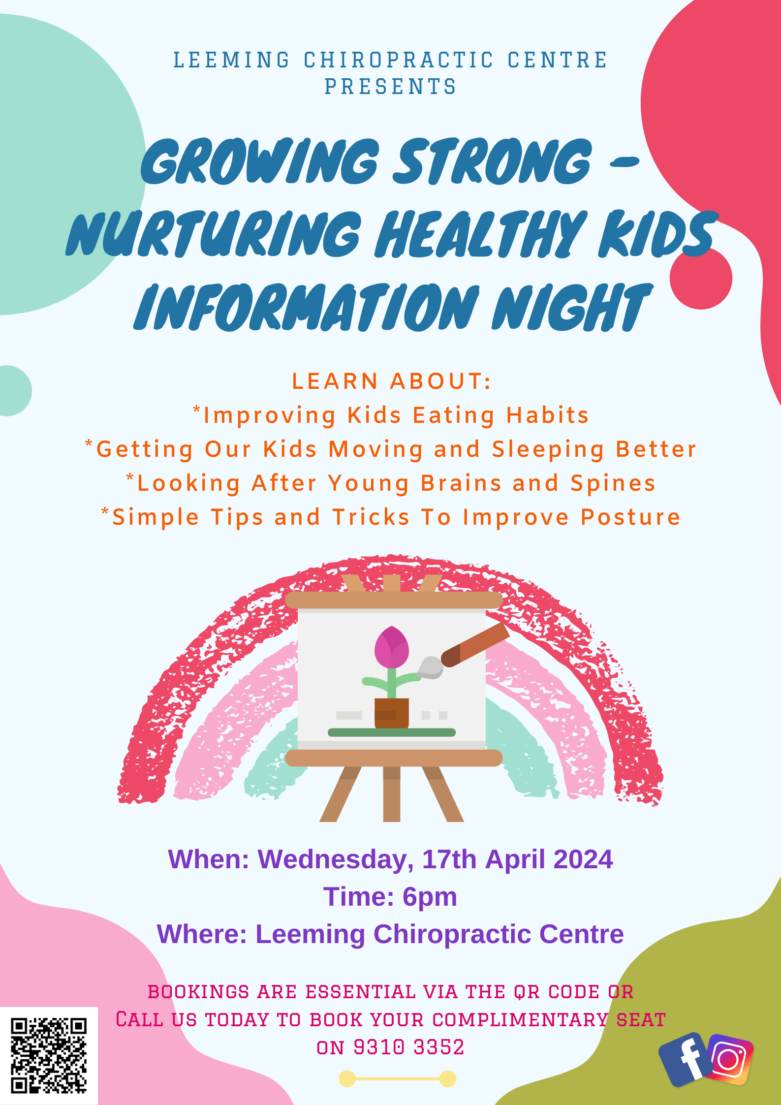 Workshop Registration | Leeming Chiropractic Centre