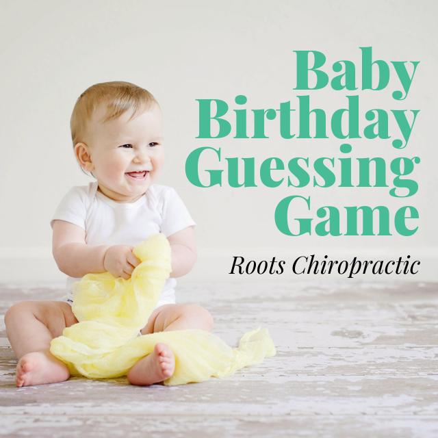 Baby's Birthday Guessing Game
