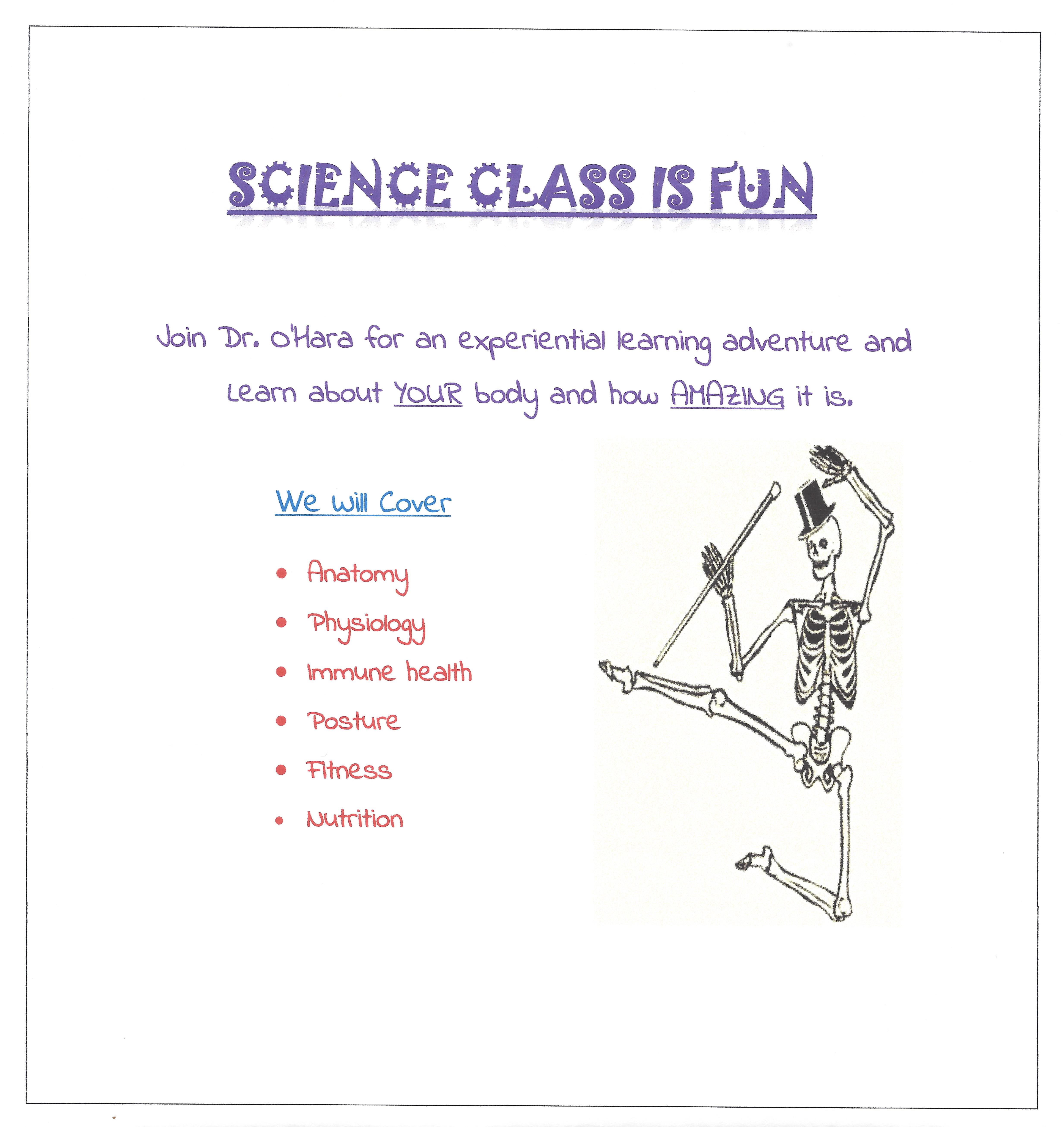 Upcoming Events | O'Hara Chiropractic