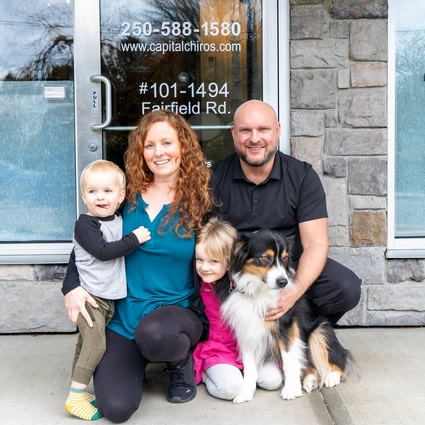Dr. Nick Milton at Capital Chiropractic in Victoria BC