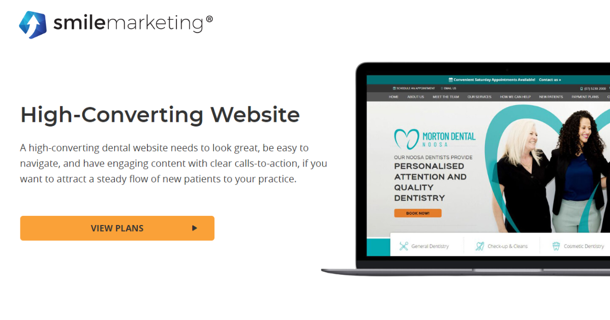 High-Converting Website | Smile Marketing