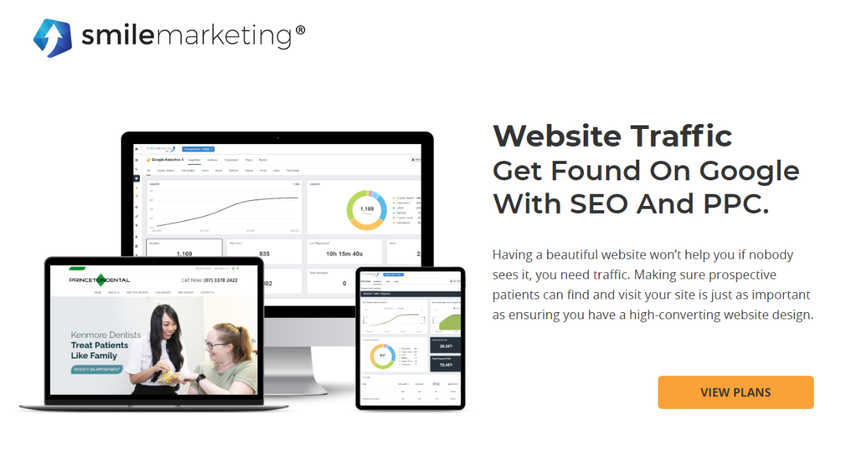 Dental Websites Traffic | Smile Marketing